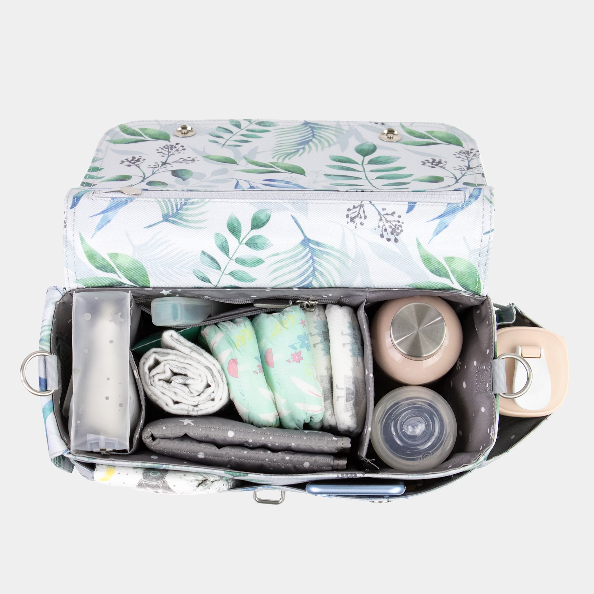 On-The-Go Stroller Caddy in Cactus 2.0 | TWELVElittle